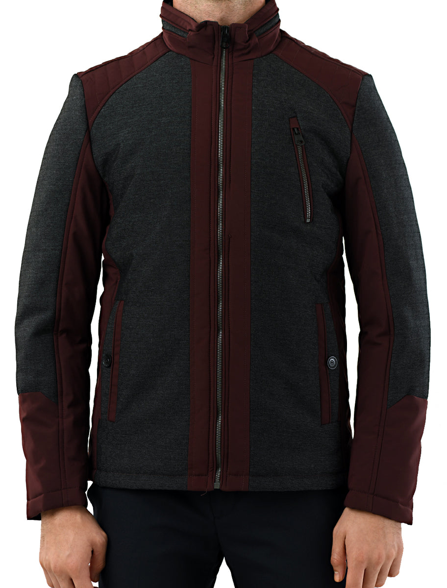 Chamarra Capitonada Pizarra - John Henry – John Henry Mx